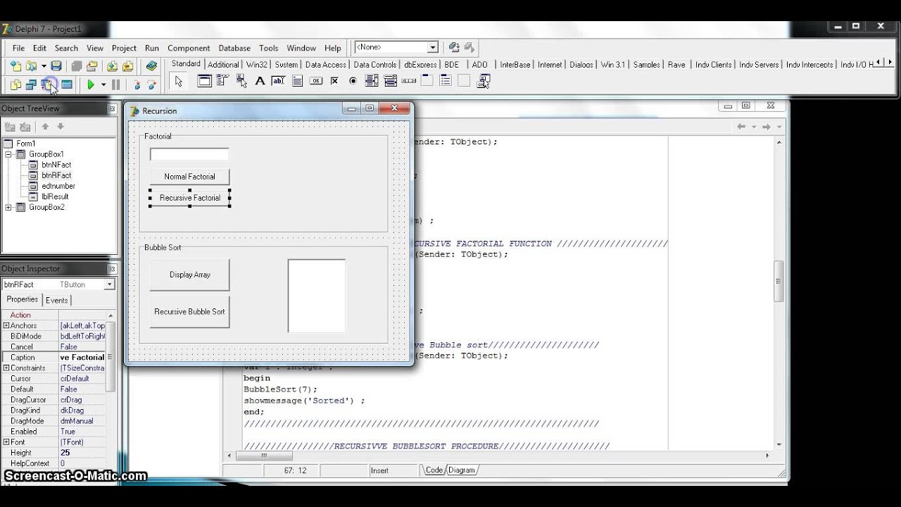Delphi Recursion Explanation - YouTube Delphi Recursion Explanation - YouTube