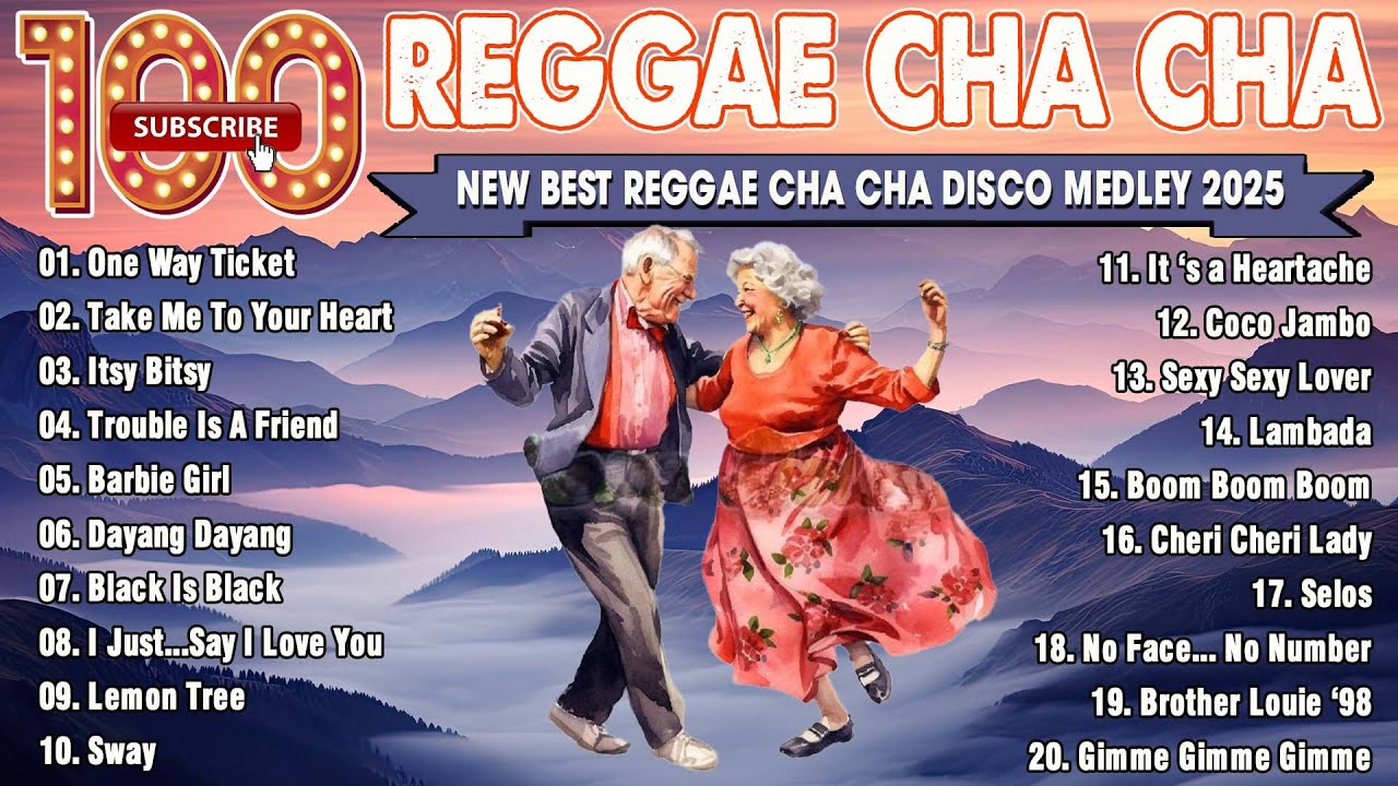 Cha Cha Disco Medley 2025 💿 Bagong Sayaw Nonstop Remix