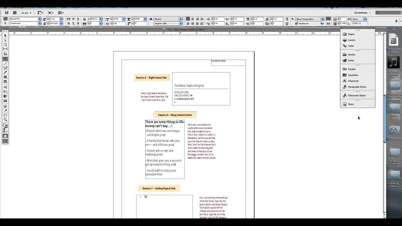 InDesign Chapter5 - Intro-Video1 - YouTube