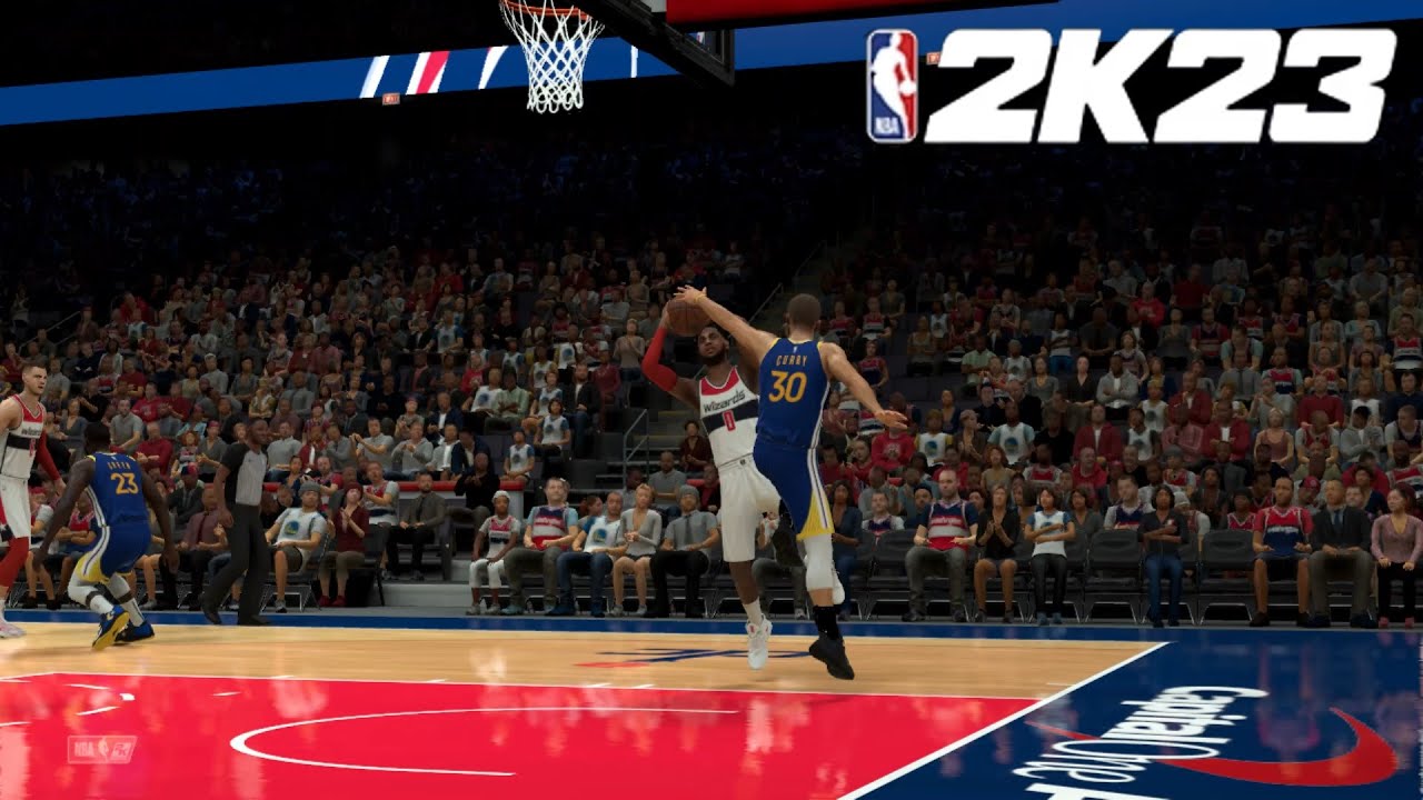 NBA 2k23 Golden State Warriors vs Washington Wizzards Nintendo Switch ...