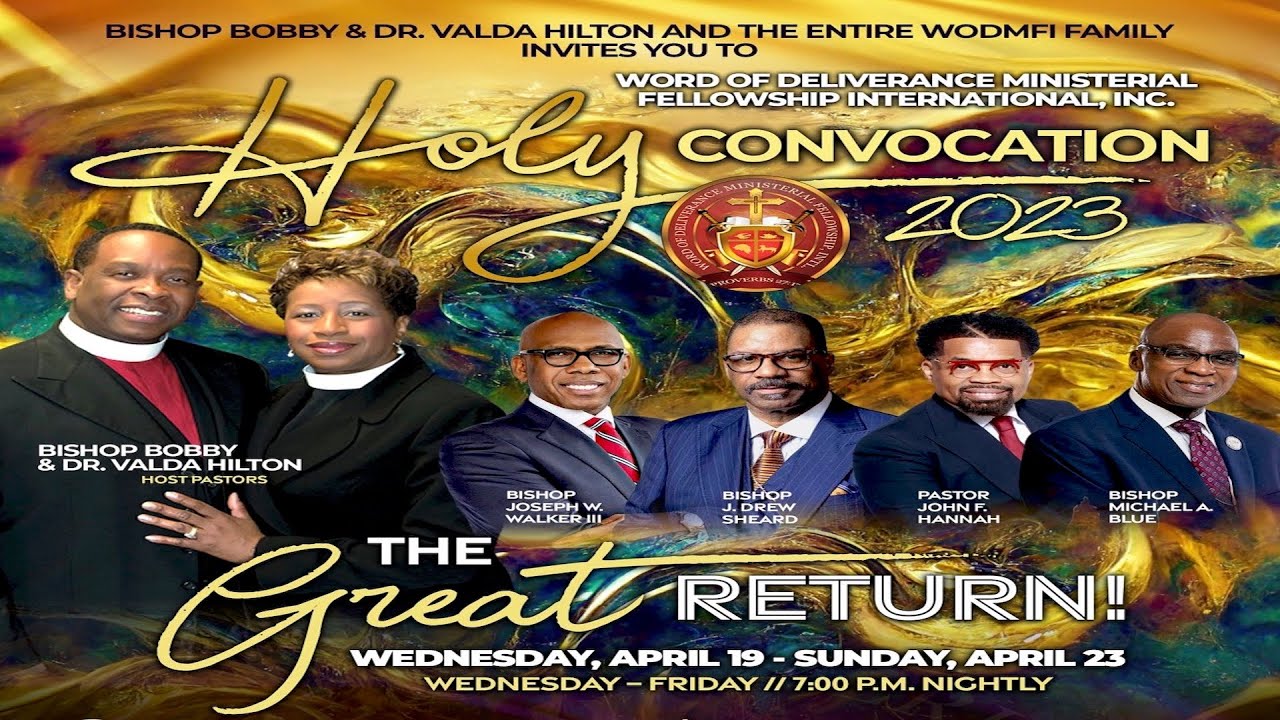 HOLY CONVOCATION 2023 PROMO - YouTube