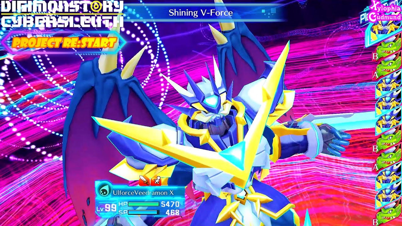 『Xylophia Gudmund』 Veedramon AeroVeedramon UIforceVeedramon to ...