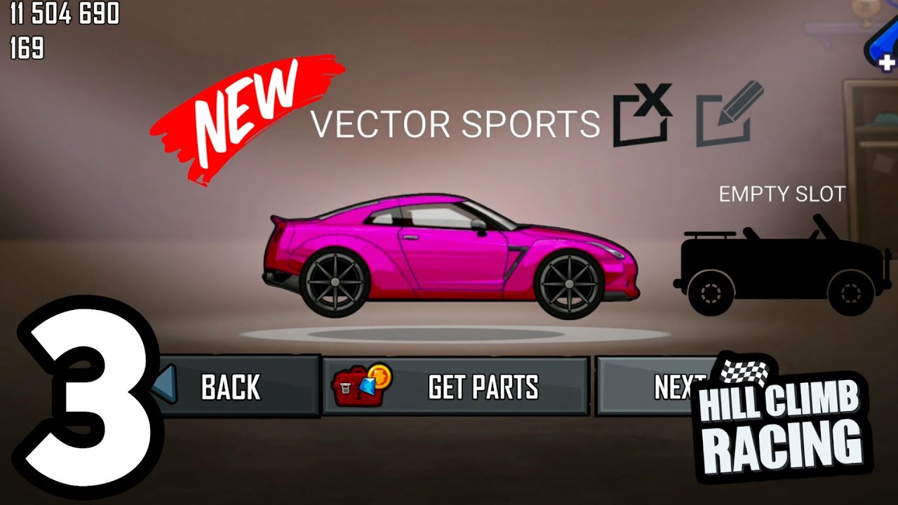 Hill Climb Racing - New! VECTOR Vehicle Mods - Awesome - YouTube