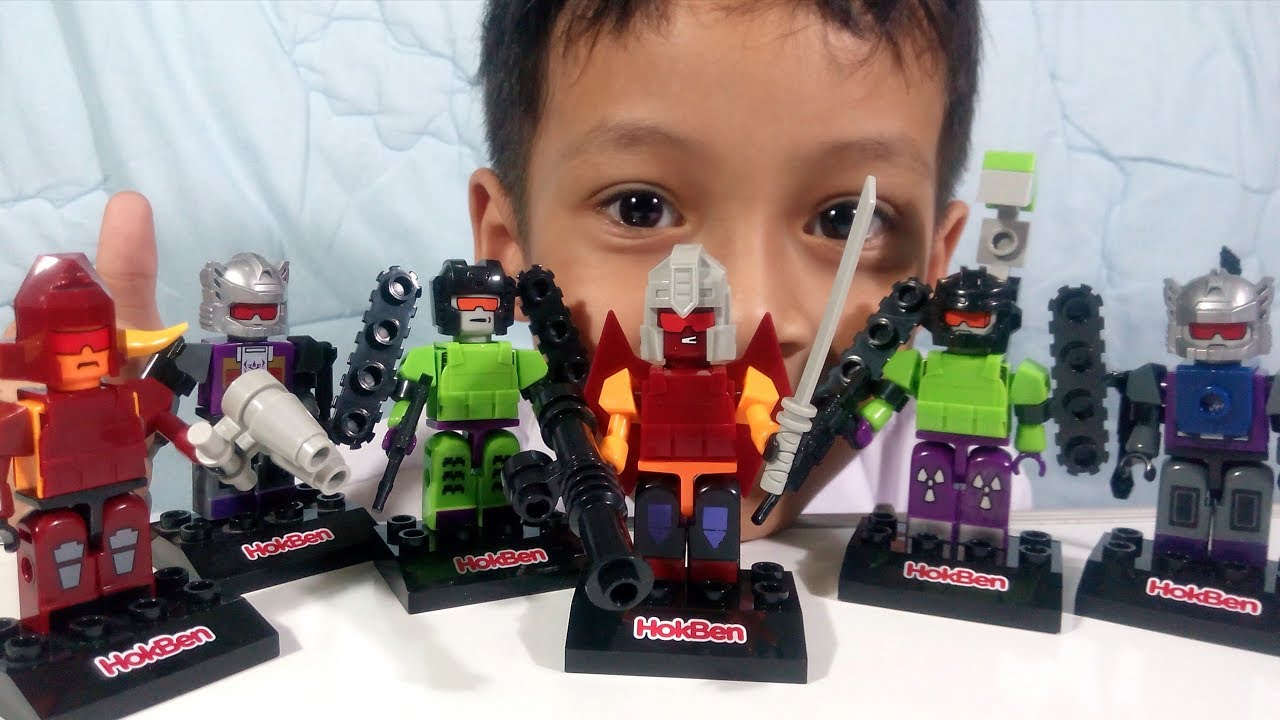 UNIBOT Collection, Unboxing Battle Of Unibot 2, Kidzu Bento Toys by ...
