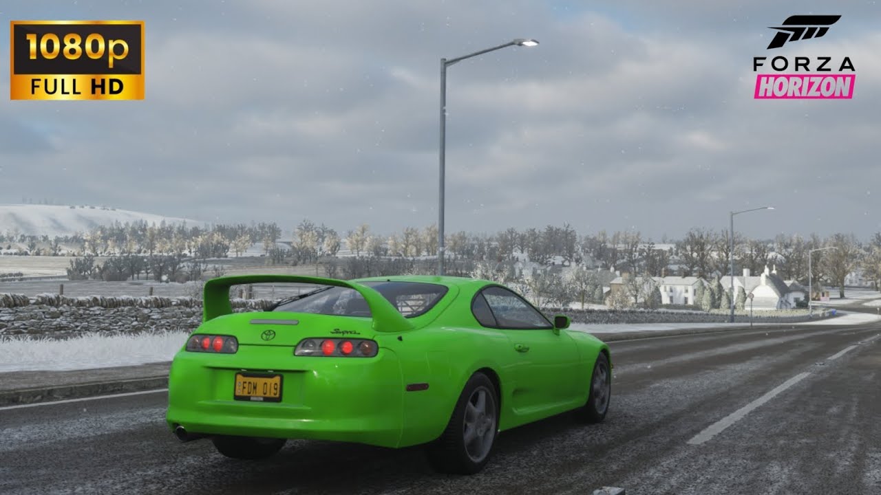 TOYOTA SUPRA JZA 80 FORZA HORIZON 4 - YouTube