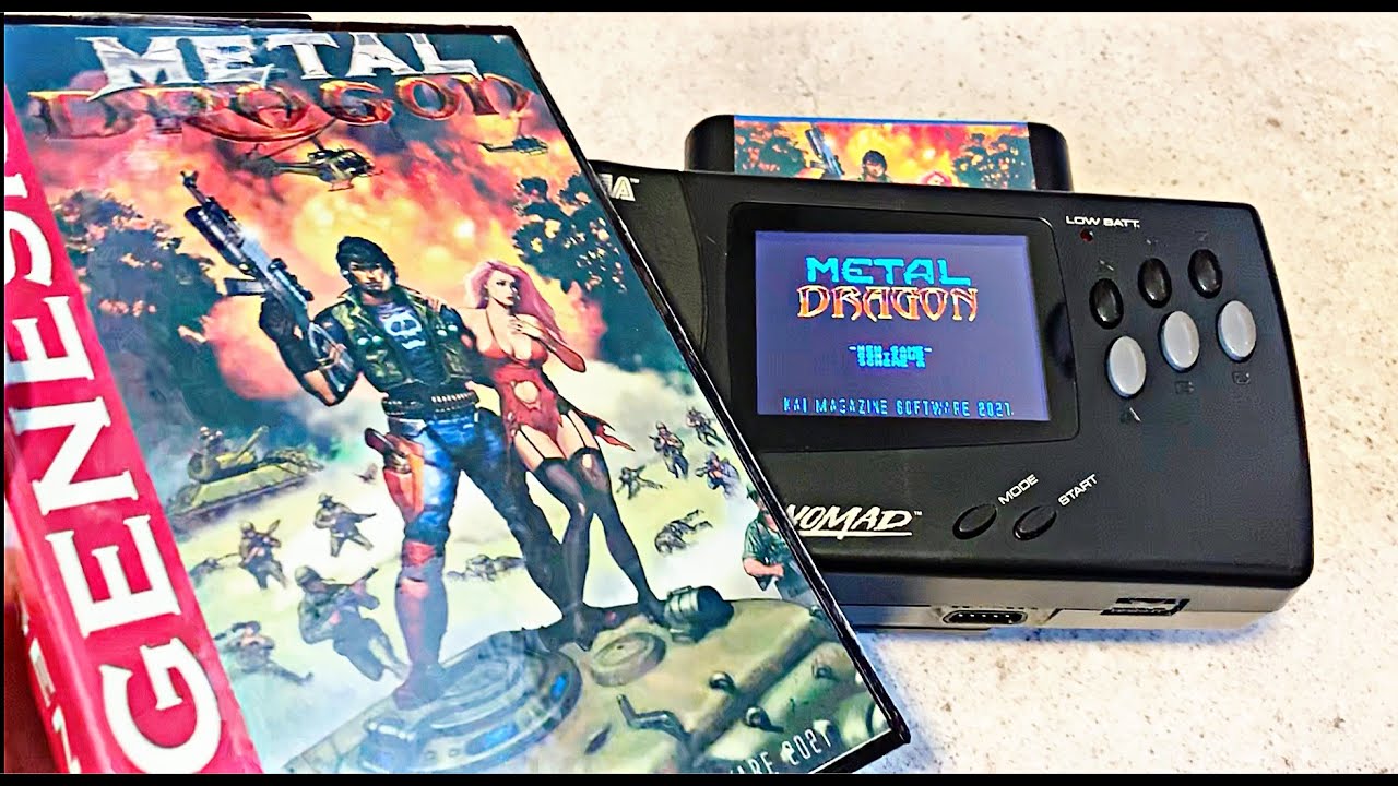 Metal Dragon game on Sega Nomad - YouTube