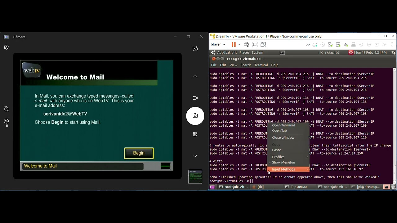 WebTV Redialed fo Dreamcast real hardware - YouTube
