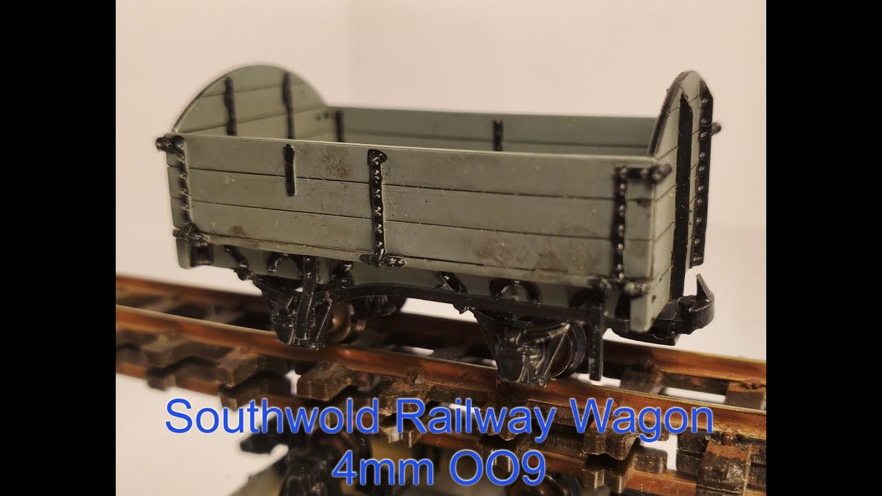 Southwold Railway Curve Ended Wagon - Brooks 3D Models - 4mm OO9 Narrow ...
