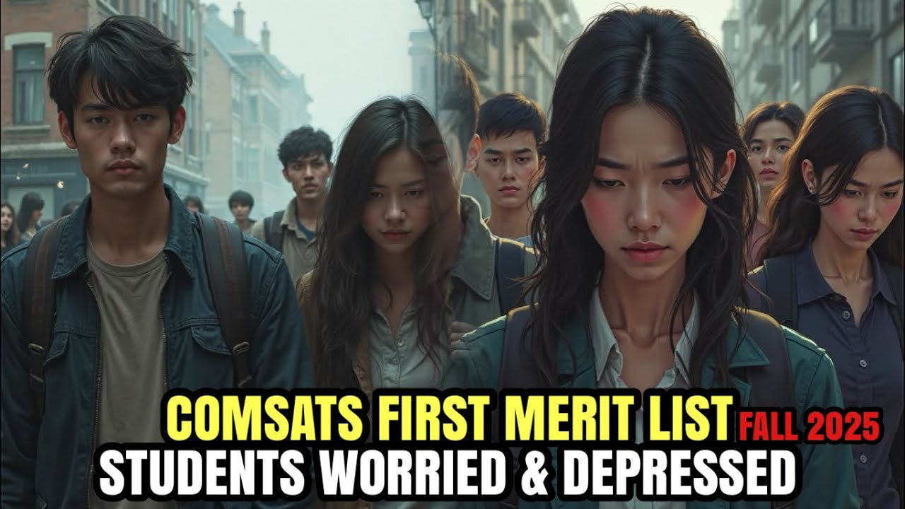 COMSATS First Merit LIST Fall 2025 Life At COMSATS Islamabad 1st Merit ...
