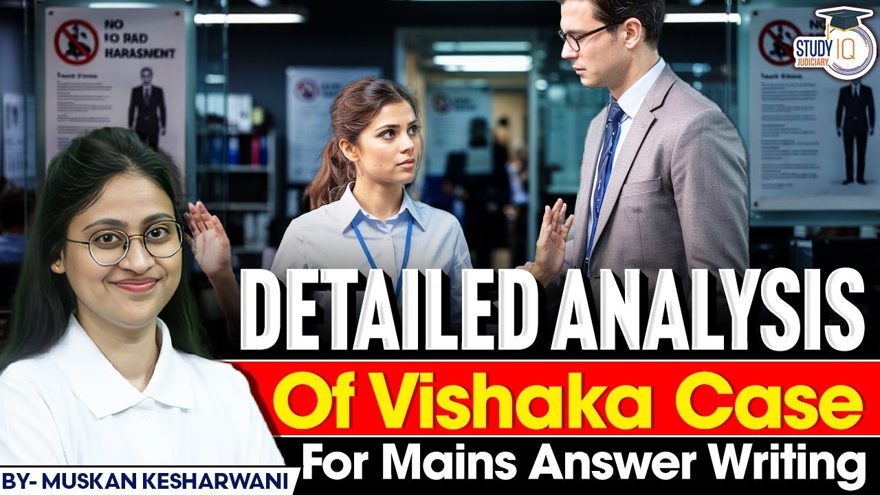 Vishaka vs State of Rajasthan (1997) Case Explained |Judiciary Mains ...