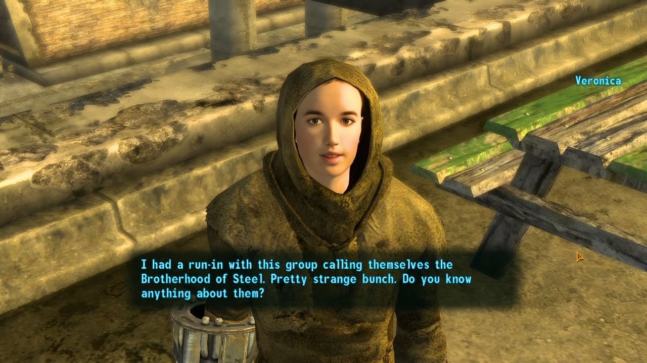 What 1 and 10 Intelligence Looks Like With Veronica - Fallout New Vegas ...