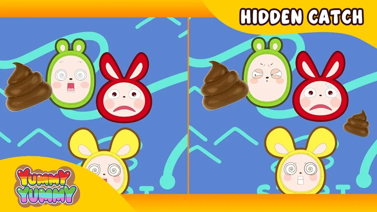 Yummy Yummy Spot the Difference: HIDDEN CATCH 25/ Find 5 differences in ...