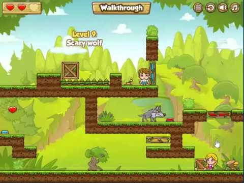 Jim Loves Mary 2 Level 9 Walkthrough - YouTube