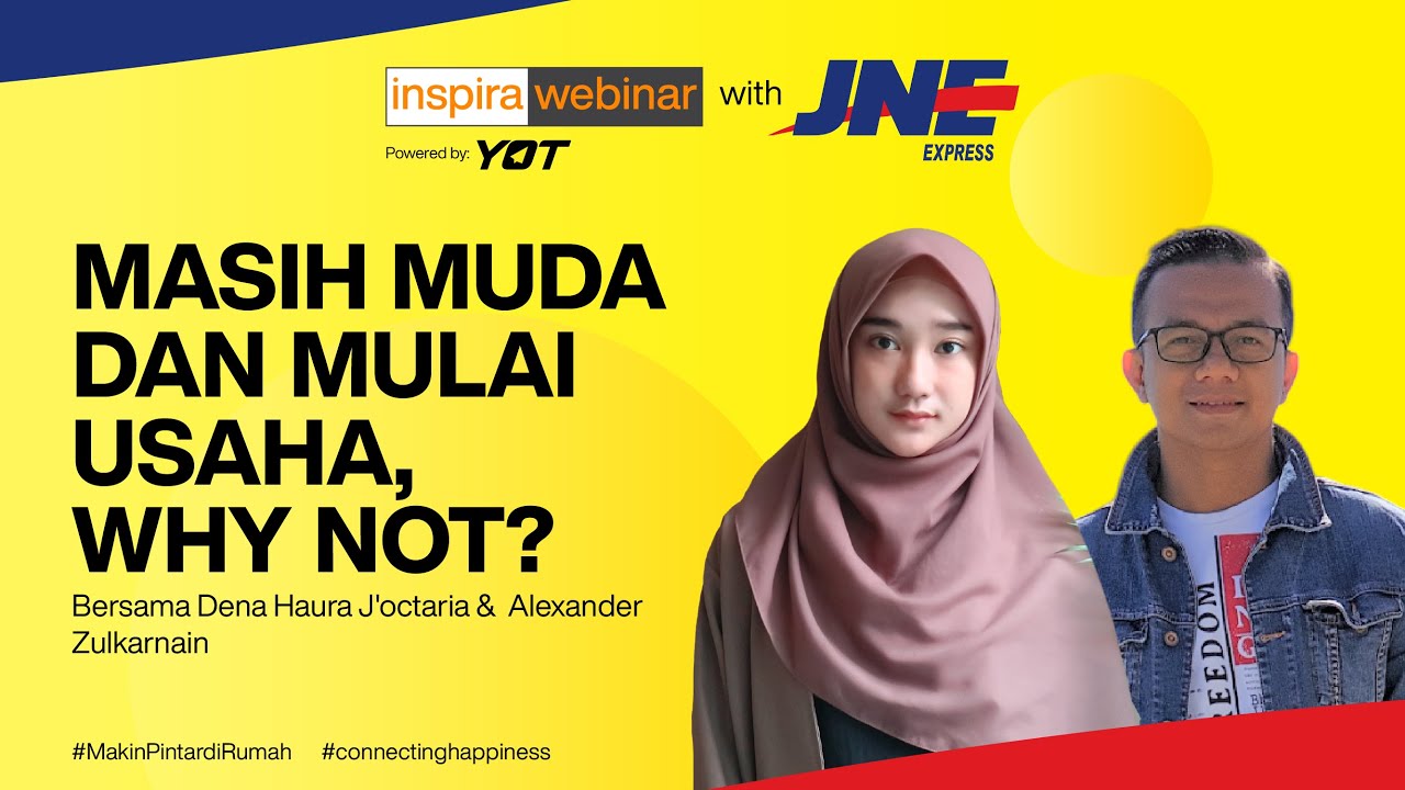 Sharing Seru Punya Bisnis di Usia Muda bareng Dena Haura, , Founder De ...