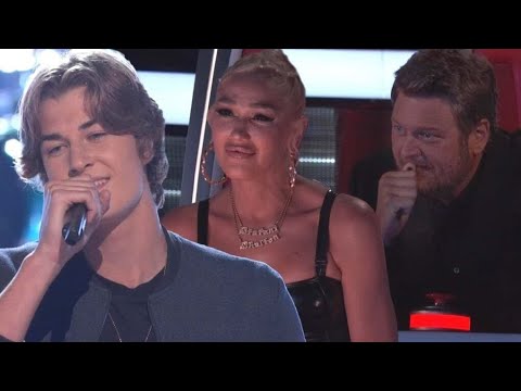 Gwen Stefani Crying By 16-Year-Old Singer Blake Shelton #thevoice # ...