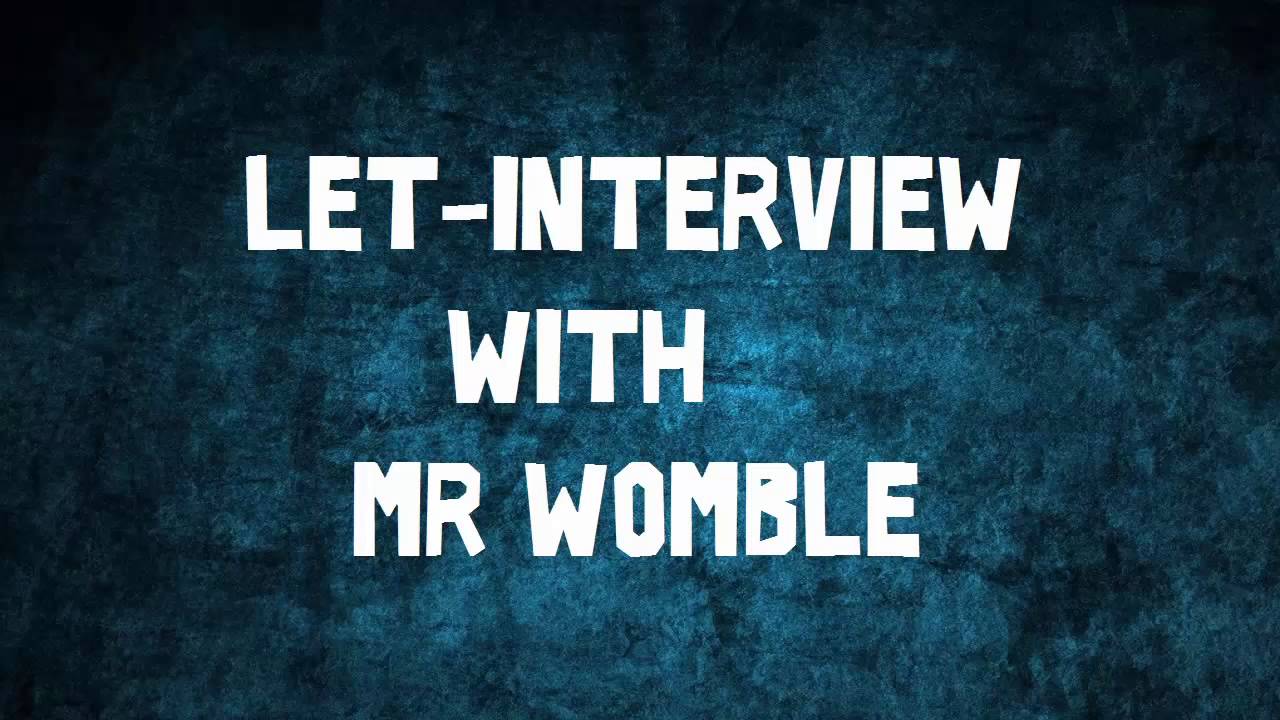Let-Interview with: Mr Womble - YouTube