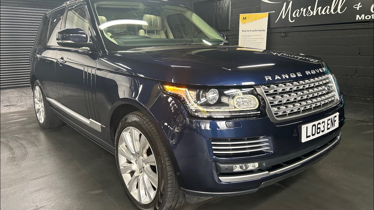 2013/63 LandRover RangeRover L405 4.4 SDV8 Autobiography ( Loire Blue ...