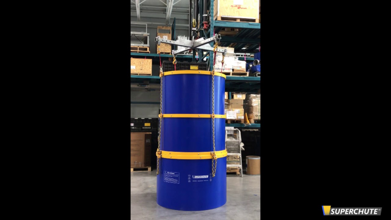 Superchute® 4 Stage Chain-Linked Telescopic Chute - YouTube