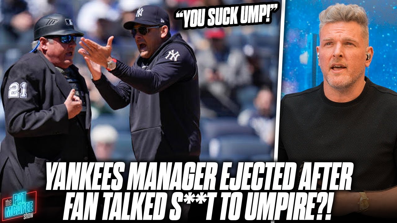 Yankees Coach Hilariously Ejected Because Fan Talked S**t To Umpire ...