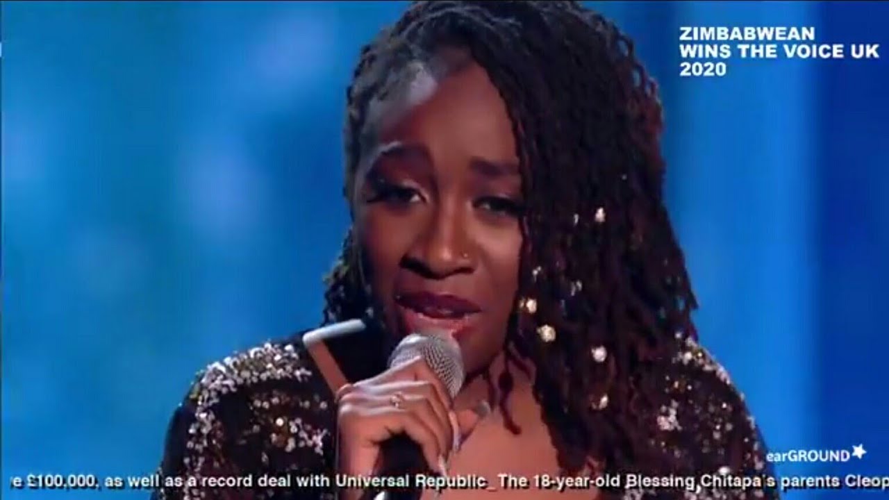 Breaking News:18 year Zimbabwean Wins The Voice Uk 2020-Blessing ...