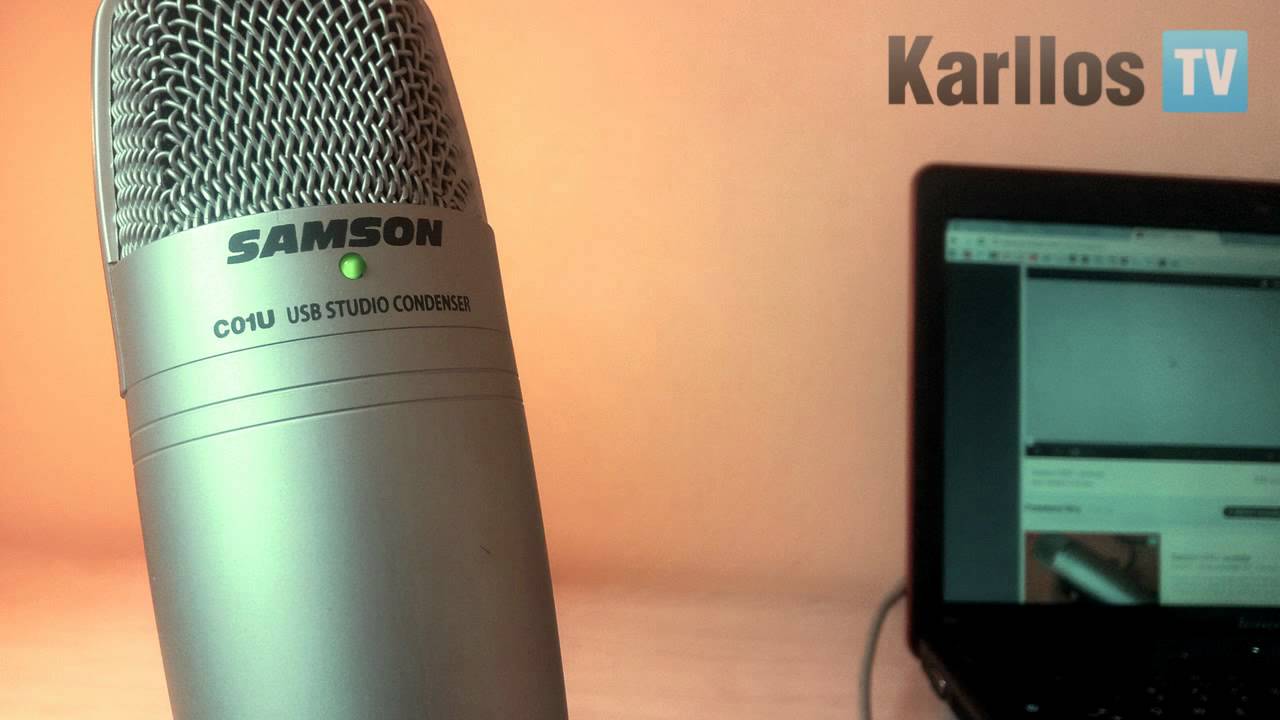 Samson C01U - test nagrywania (recording test) - YouTube