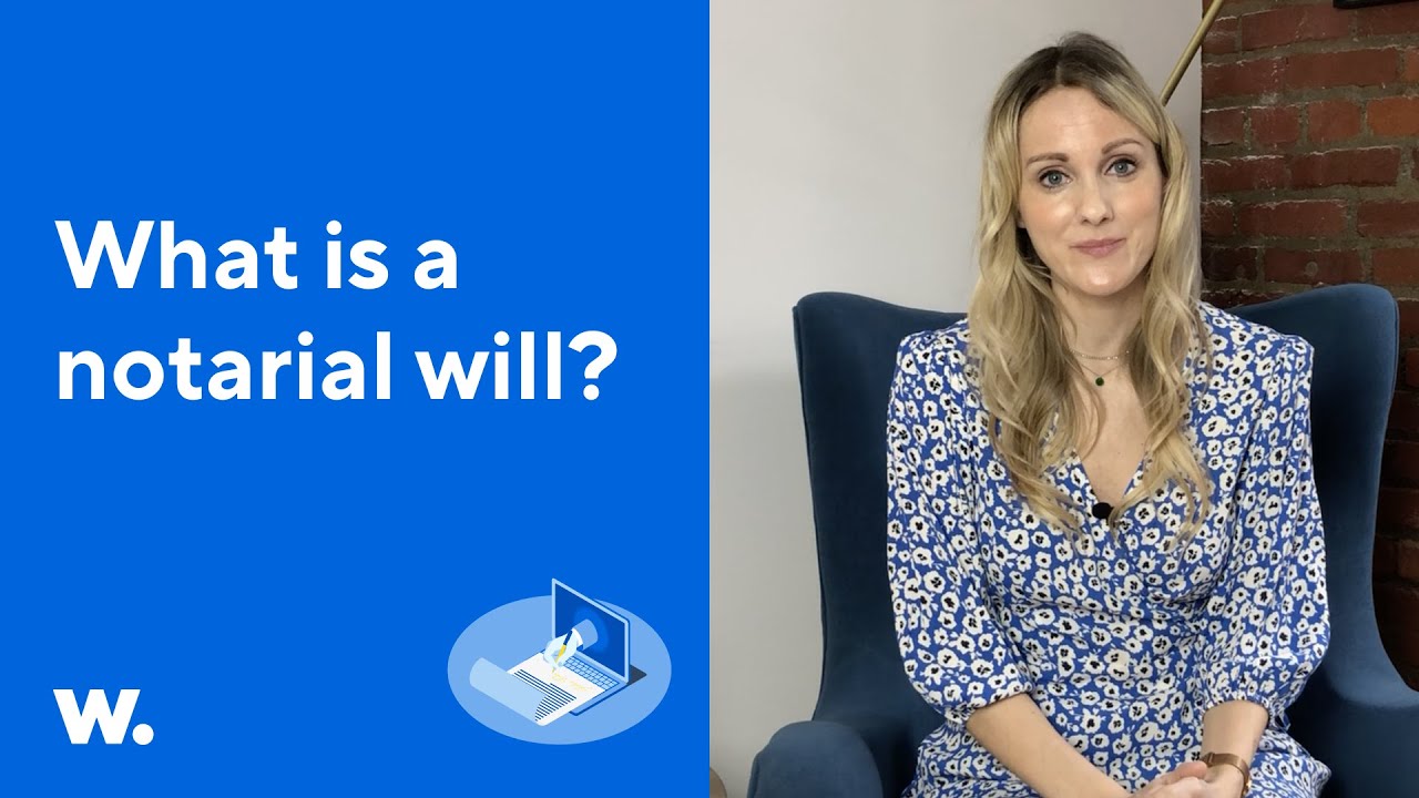 What is a Notarial Will? | Willful - YouTube