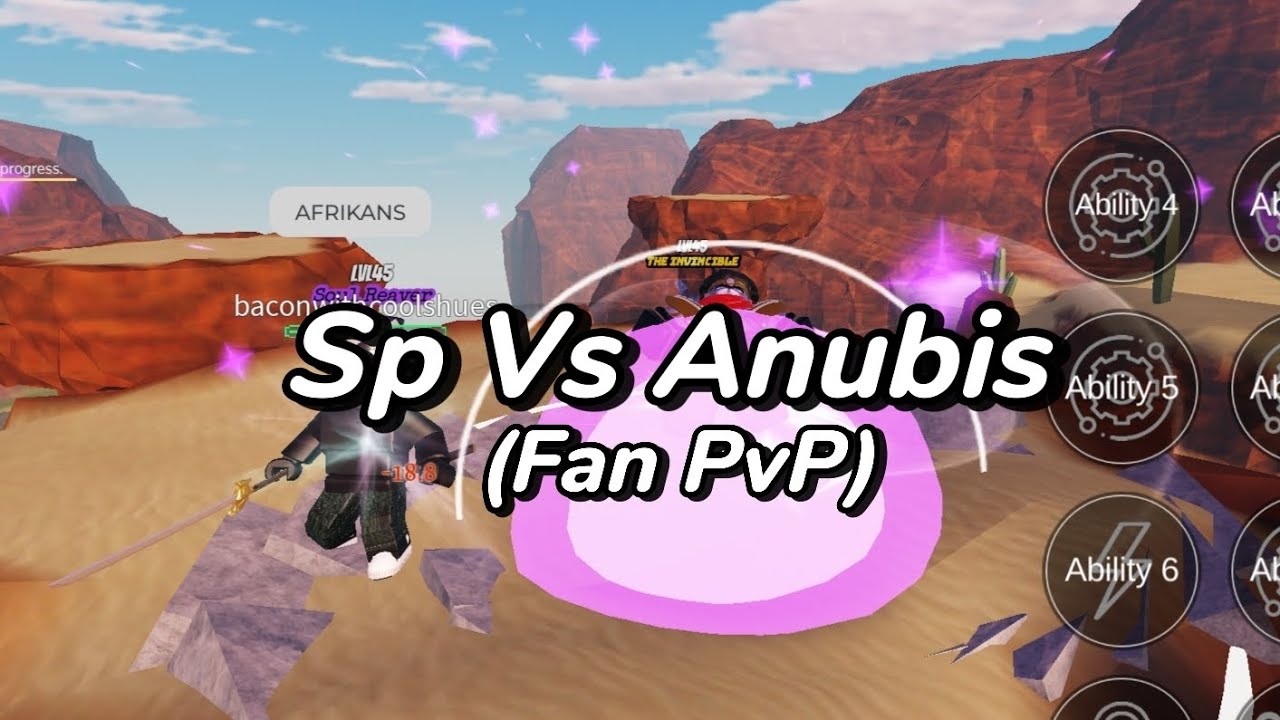 Sp Vs Anubis (Fan PvP) | Roblox World of Stands - YouTube