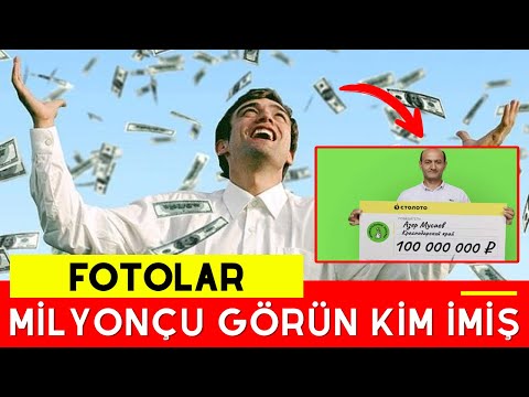 Lotereyada 100 milyon udan azərbaycanlı GÖRÜN KİM İMİŞ