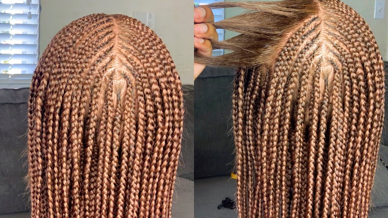 My First Time Doing 3 Layer Tribal Braids| How Did I Do? - YouTube