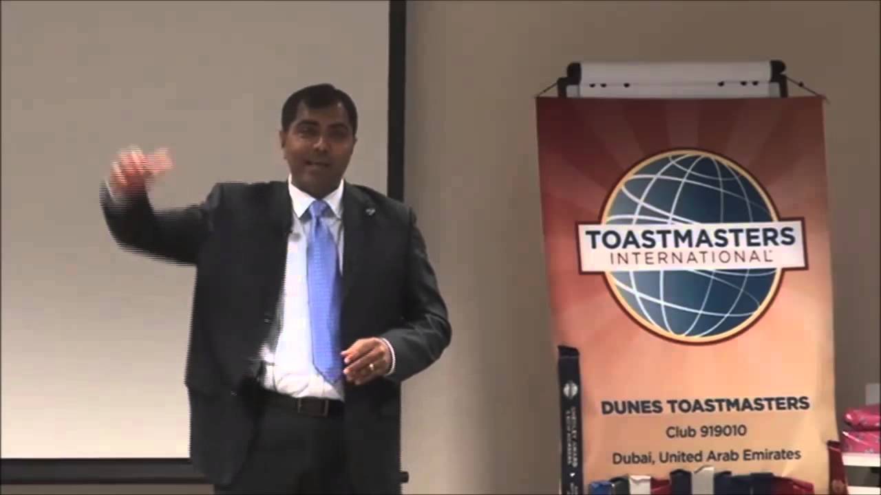 Dunes toastmasters 200 th meeting - raising the toast. TM Sujil - YouTube