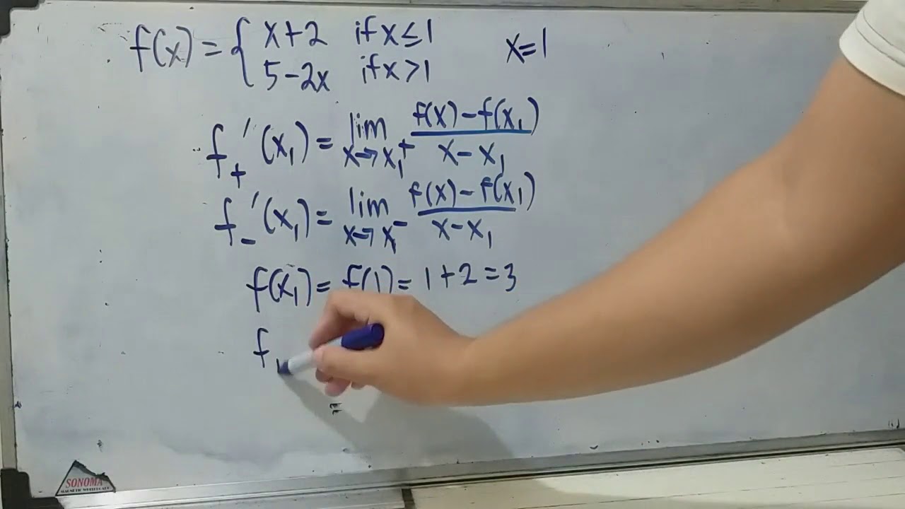 Asynchronous Session Part 2 December 2 2020 (on One-Sided Derivatives ...