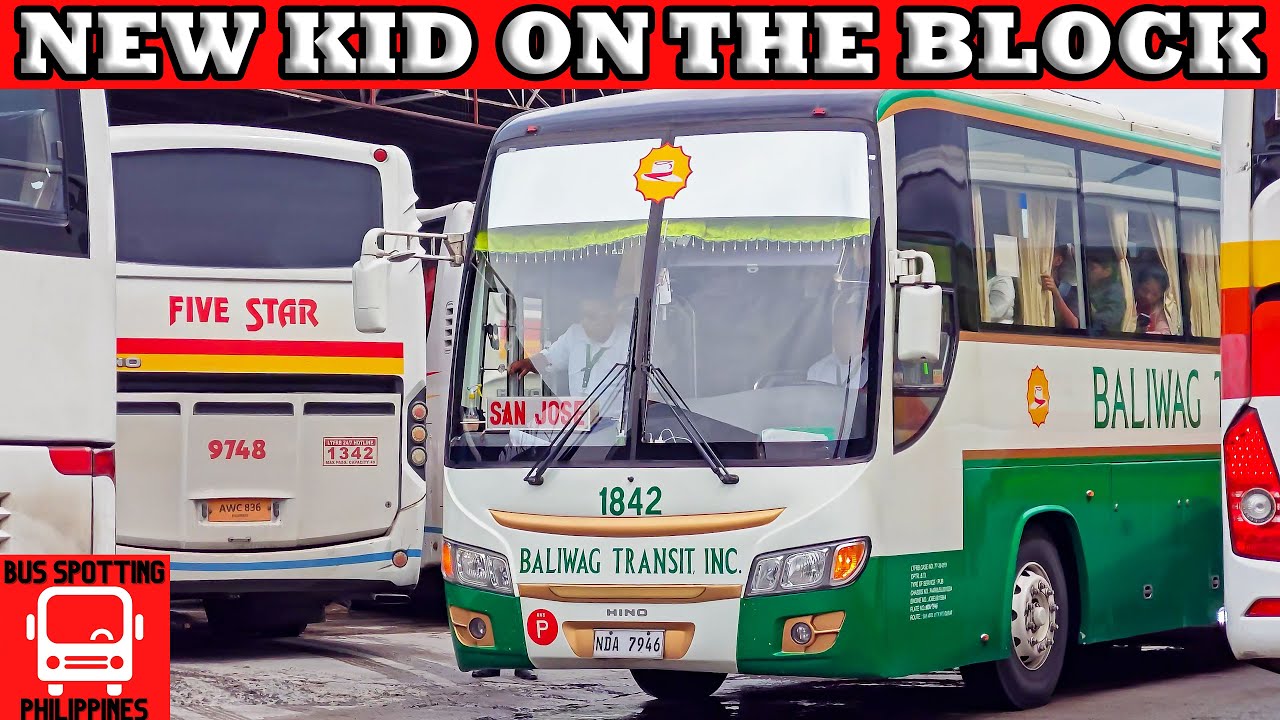 BALIWAG TRANSIT - NEW BUS LINE IN DAU BUS TERMINAL - YouTube