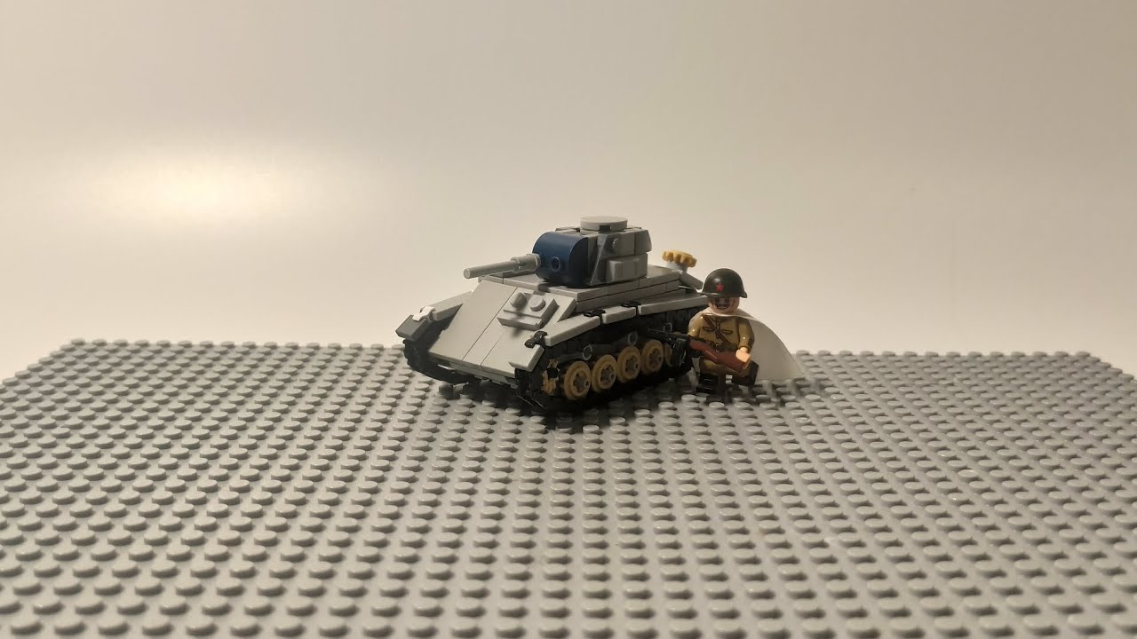 Tutorial for Lego T-70/// инструкция на Lego Т-70 - YouTube