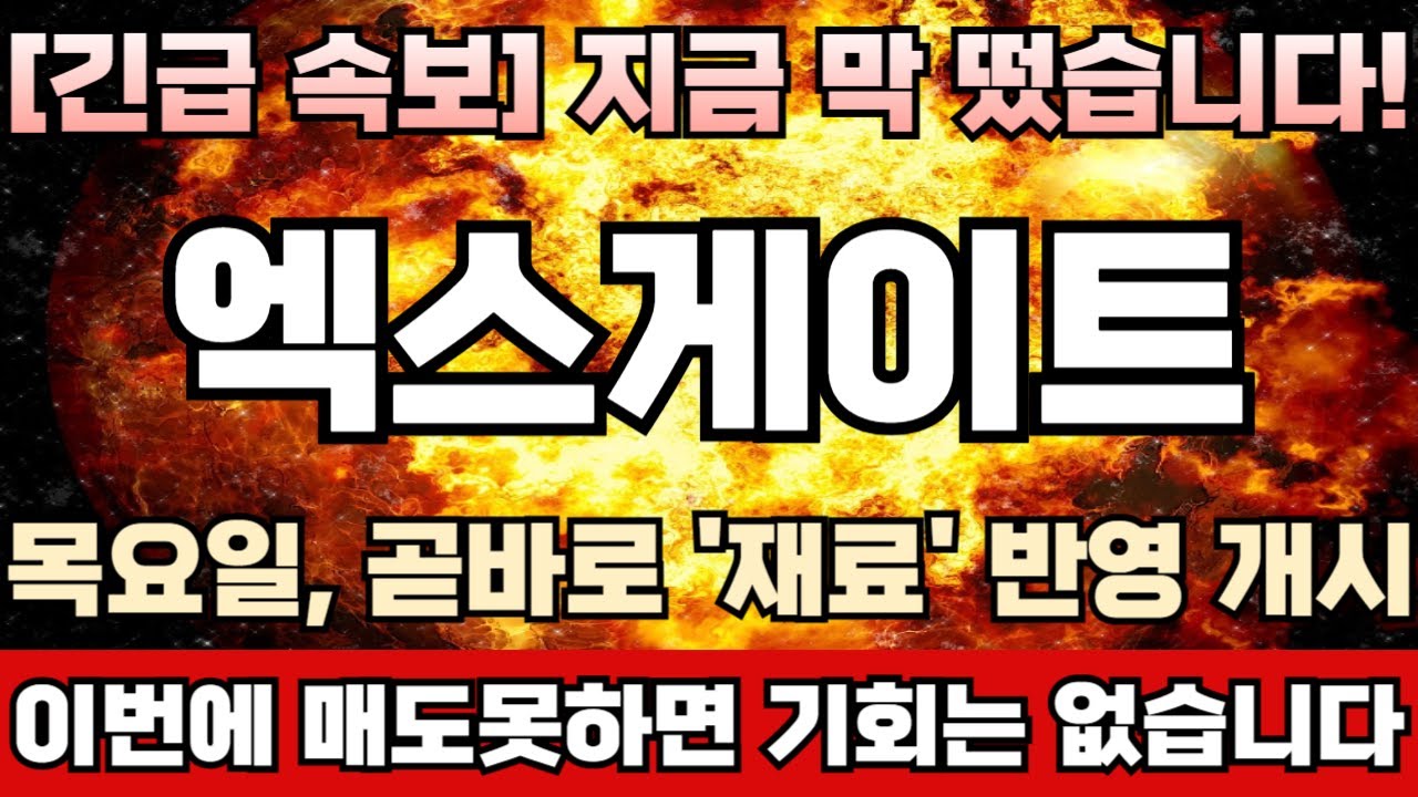 엑스게이트 주가전망 단기 폭락대응 이렇게 하세요 주포 세력 악재 빌미 삼아 그간 따라붙었던 개인 단타물량 싹다 걷어내고 이제부터 대대적으로 들어올린다 엑스게이트