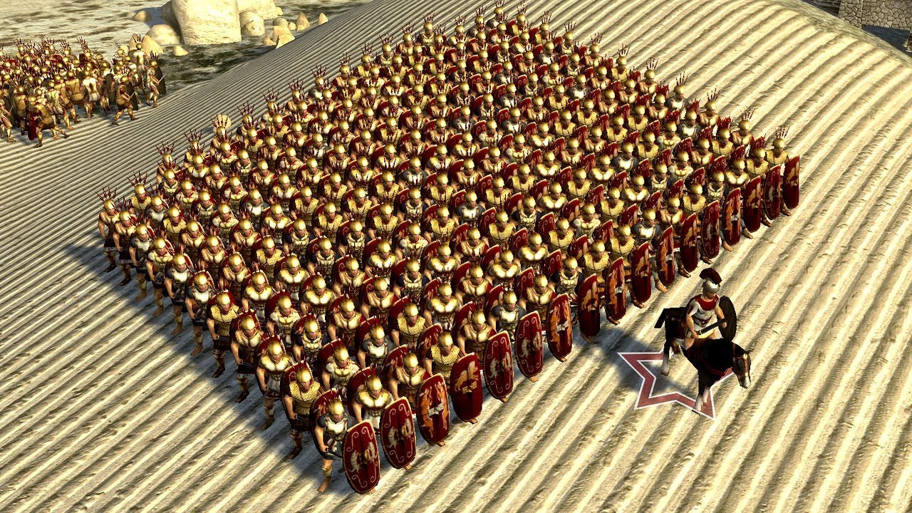 THE GREAT ROMAN ARMY - 0 A.D. Empires Ascendant - YouTube