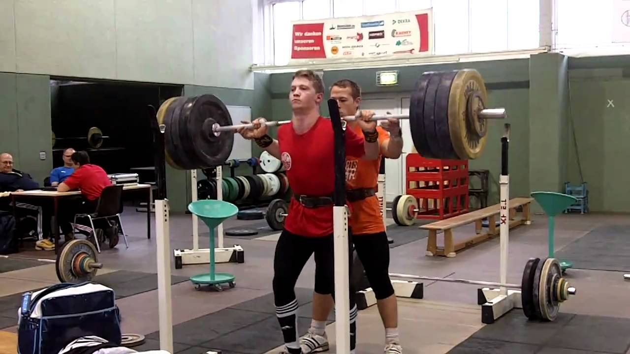 Simon Darville 3 * 180 kg - YouTube