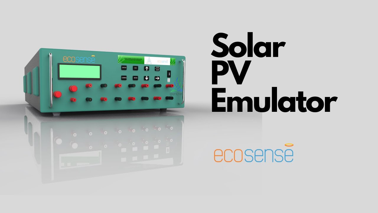 Solar PV Emulator - YouTube