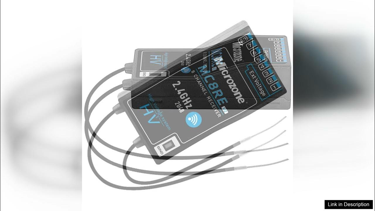 Microzone MC8RE-V2 2.4GHz 8CH PWM Receiver With For C7-Mini 8b-Mini Classic-10 Radio Review ...