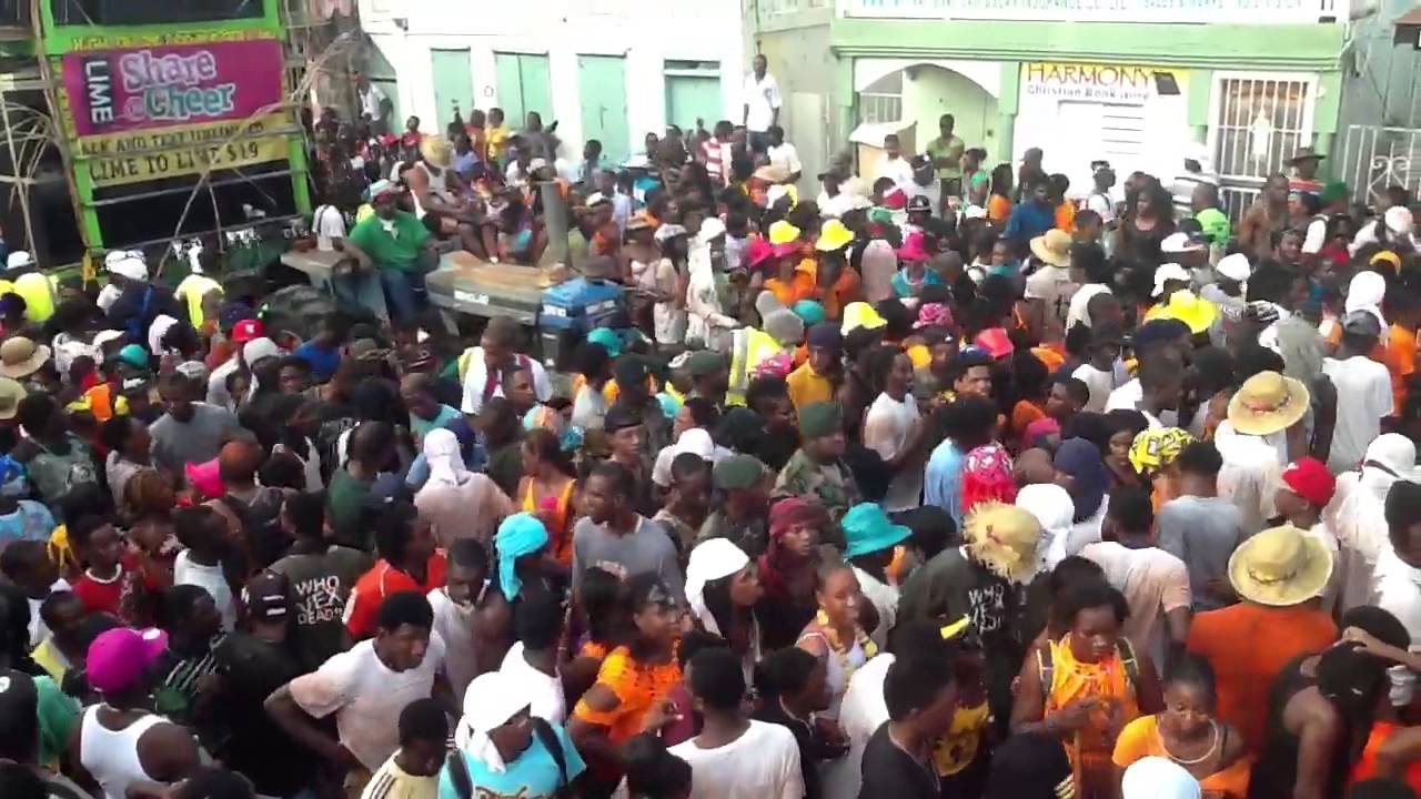 St kitts Jouvert jam 2013-2014 - YouTube