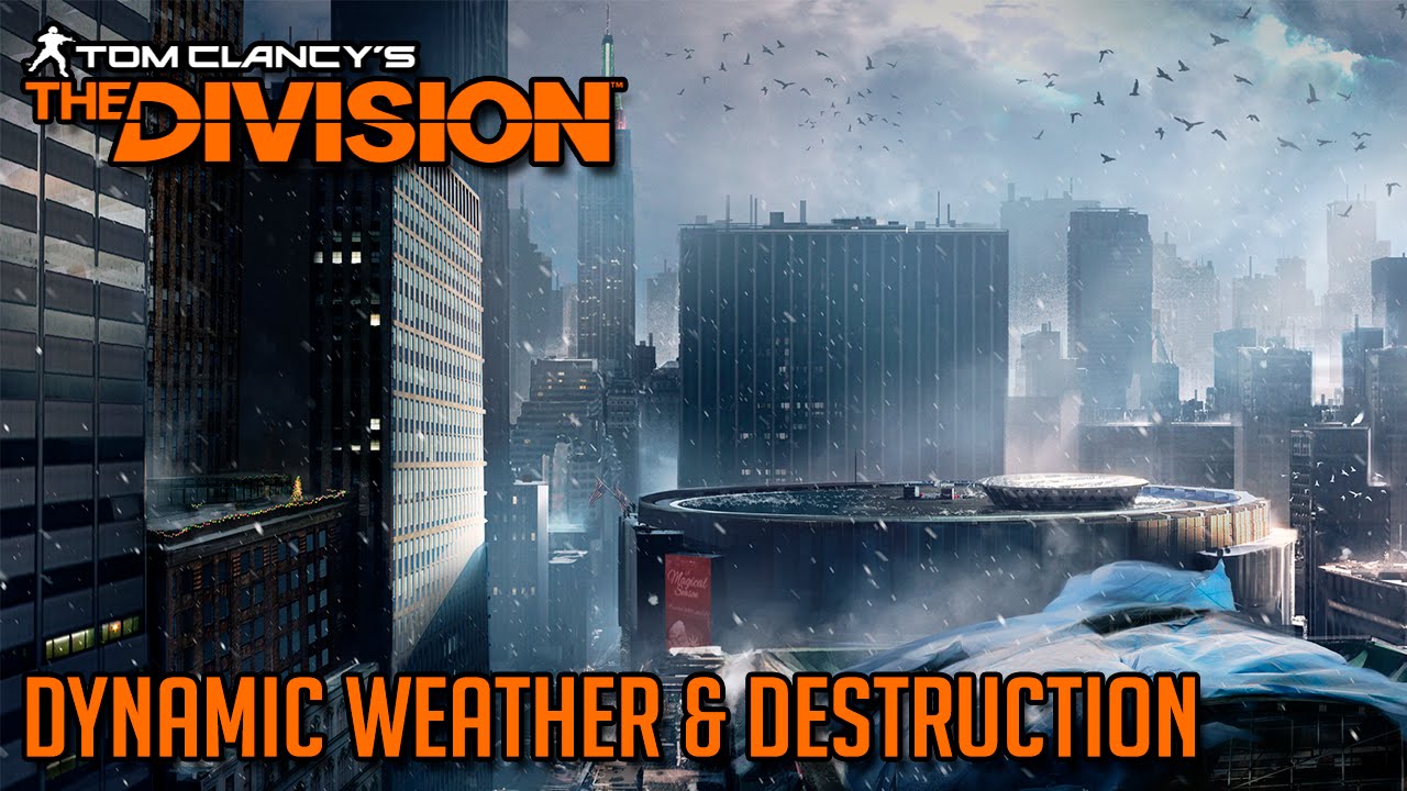 The Division - Dynamic Weather & Destruction - YouTube