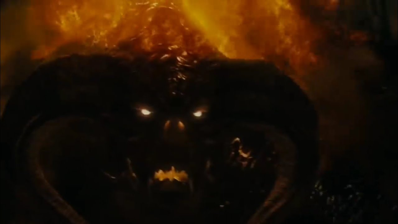 LORD OF THE RINGS | THE BALROG - YouTube