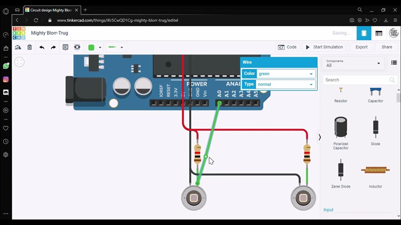 Tutorial Simulasi Robot Line Follower 2 Sensor dengan Arduino menggunakan Aplikasi Tinkercad ...