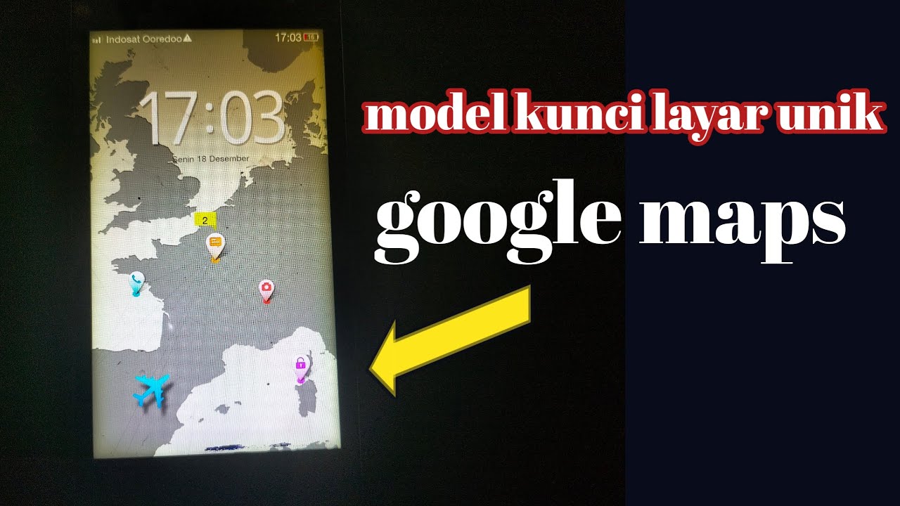 Cara mengganti kunci layar hp yang unik - YouTube