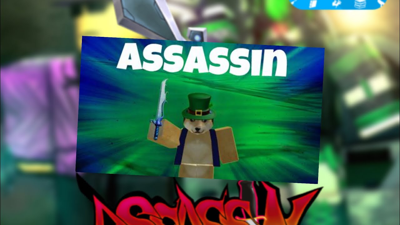 Playing assassin in Roblox so i get more coins - YouTube
