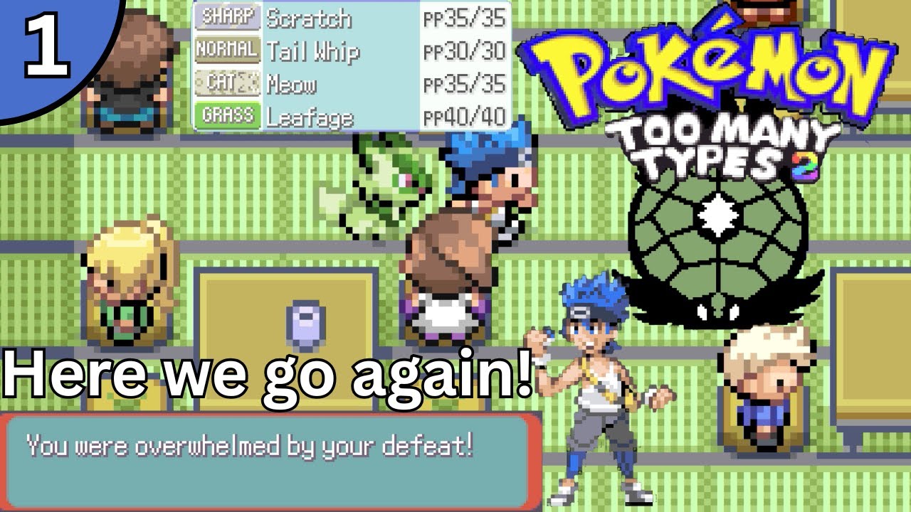 2 MANY TYPES ALREADY! | Pokémon Too Many Types 2 (Ep 1) - YouTube
