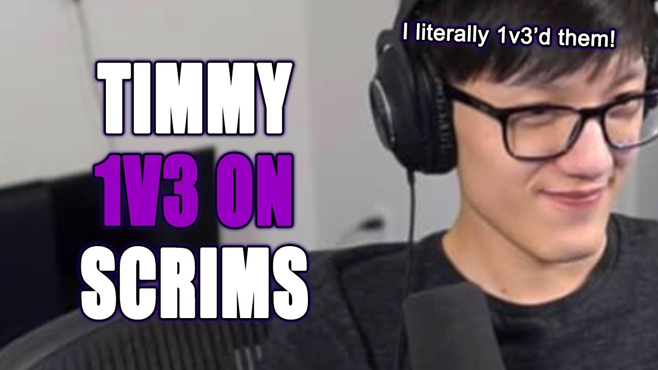 Timmy cannot believe the insane 1v3 he pulled off, live with twitch ...