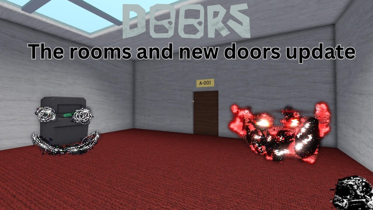 The rooms and new update, Roblox doors - YouTube