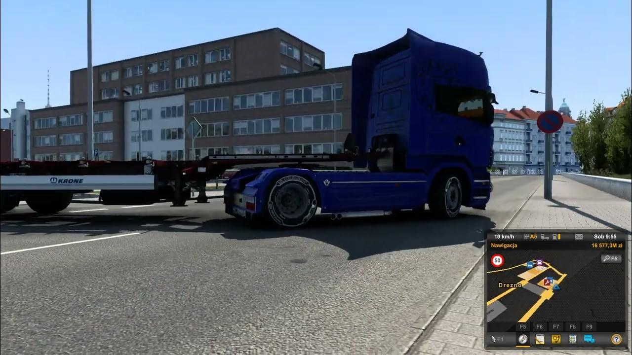 Truckspotting ets2 #1 przepiękna scania! - YouTube
