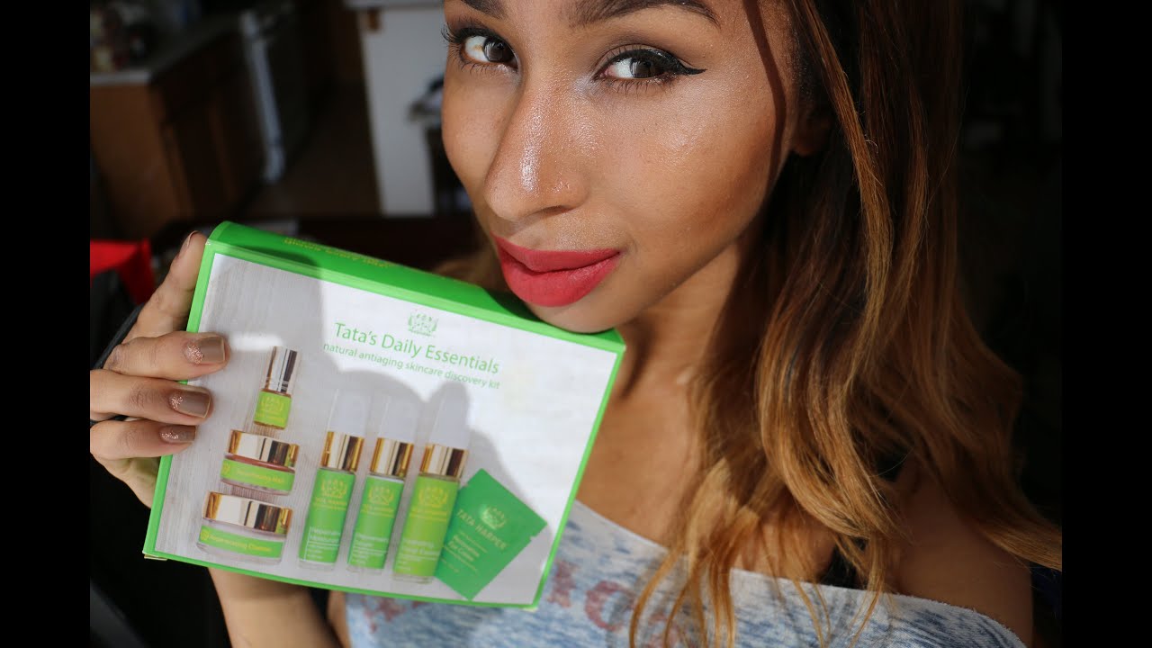 At Home Facial Using Tata Harper Skincare Line From An Esthetician