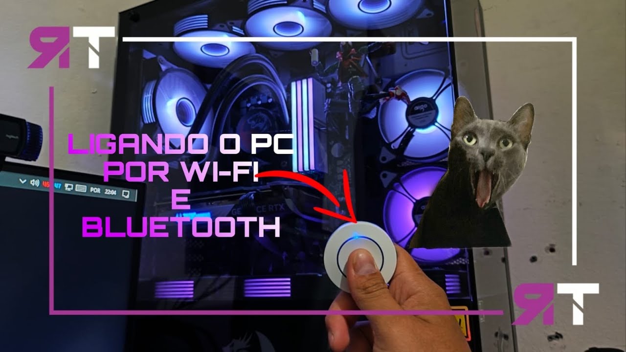 COMO LIGAR O PC POR WI-FI E BLUETOOTH USANDO INTERRUPTOR TUYA ...